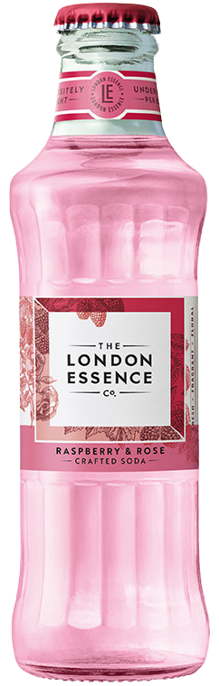 London Essence Raspberry & Rose Crafted Soda | Distilled