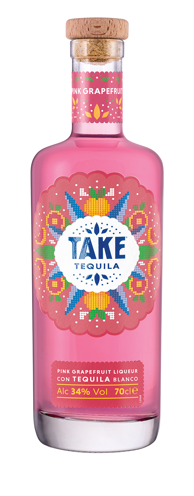 Take Tequila Pink Grapefruit Liqueur | Distilled